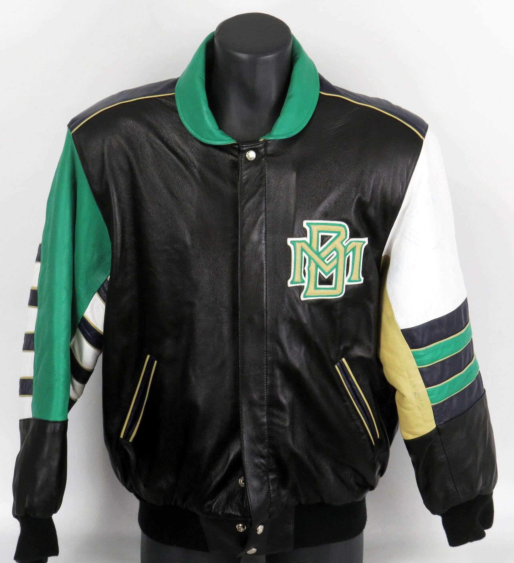 MLB Team Milwaukee Brewers Baseball Leather Jacket - Maker of Jacket