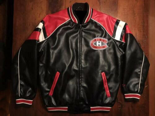 Montreal Canadiens Multi NHL Leather Jacket - Maker of Jacket