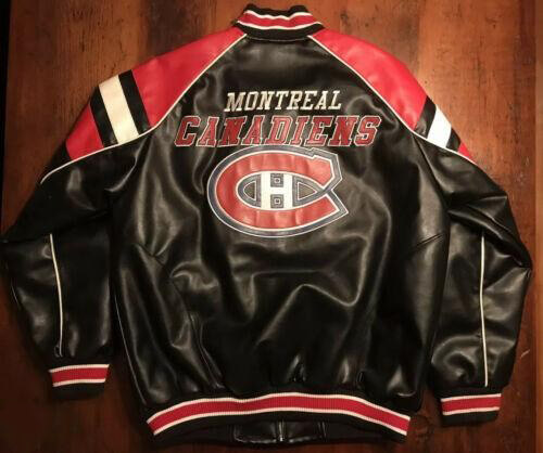 Montreal Canadiens Multi NHL Leather Jacket - Maker of Jacket