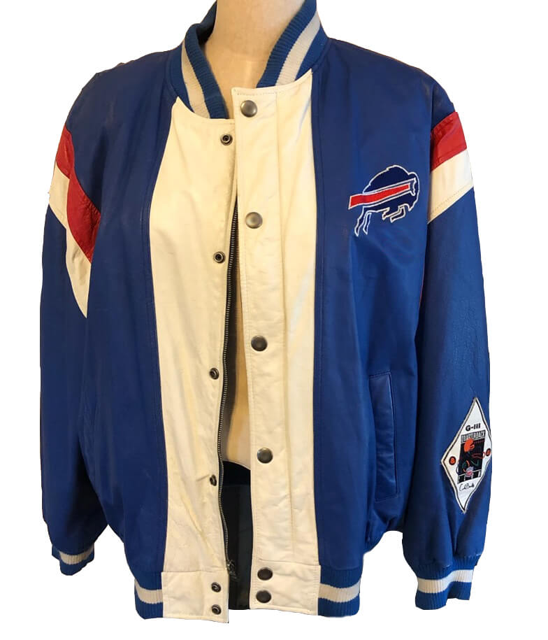 Vintage Buffalo Bills Leather Jacket - Maker of Jacket