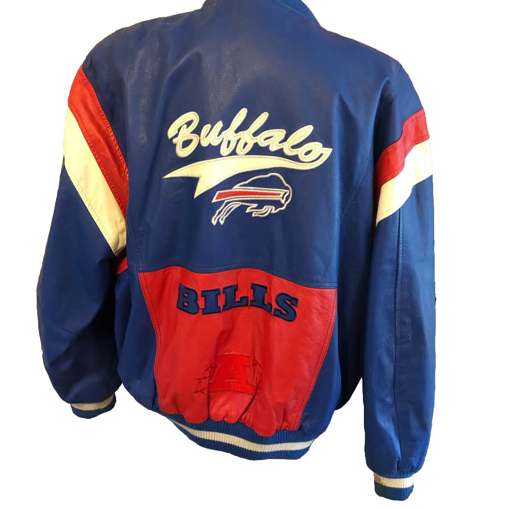 Vintage Buffalo Bills Leather Jacket - Maker of Jacket