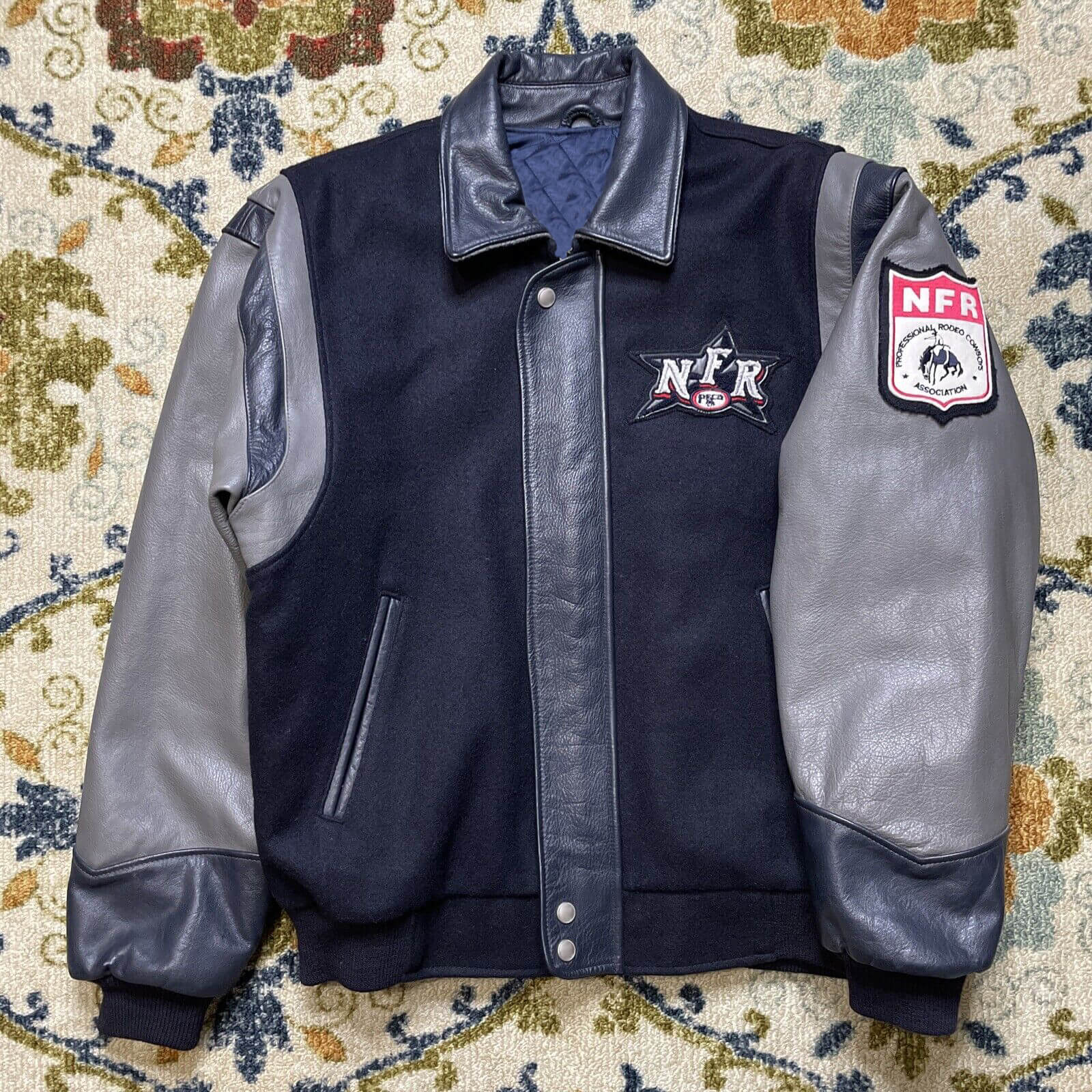 National Finals Rodeo Las Vegas 2000 Varsity Jacket - Maker of Jacket
