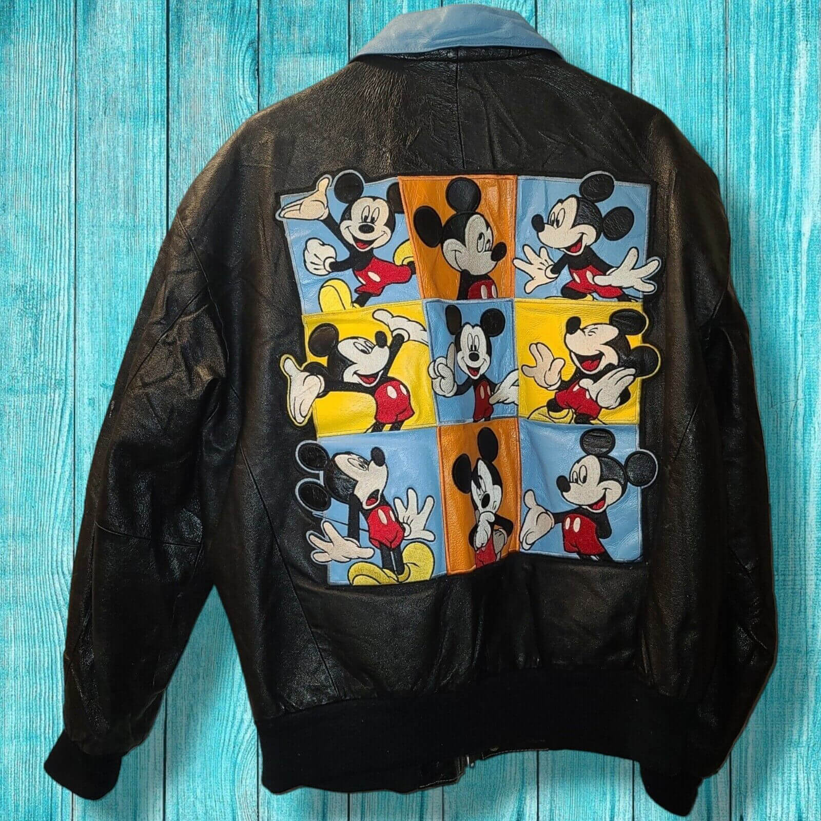 Walt Disney Theme Parks Mickey Mouse Leather Jacket - Maker of Jacket