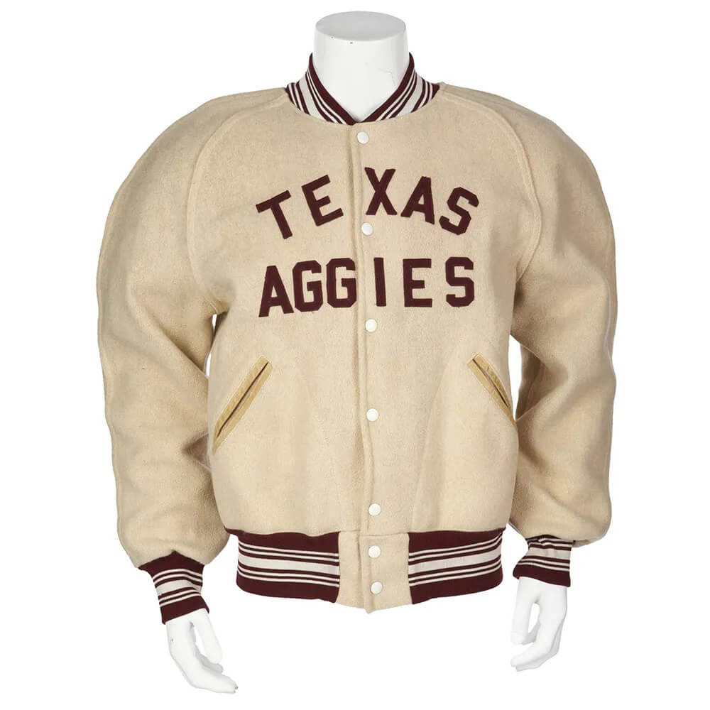 Texas A&M Aggies 1954-57 Wool Varsity Jacket - Maker of Jacket