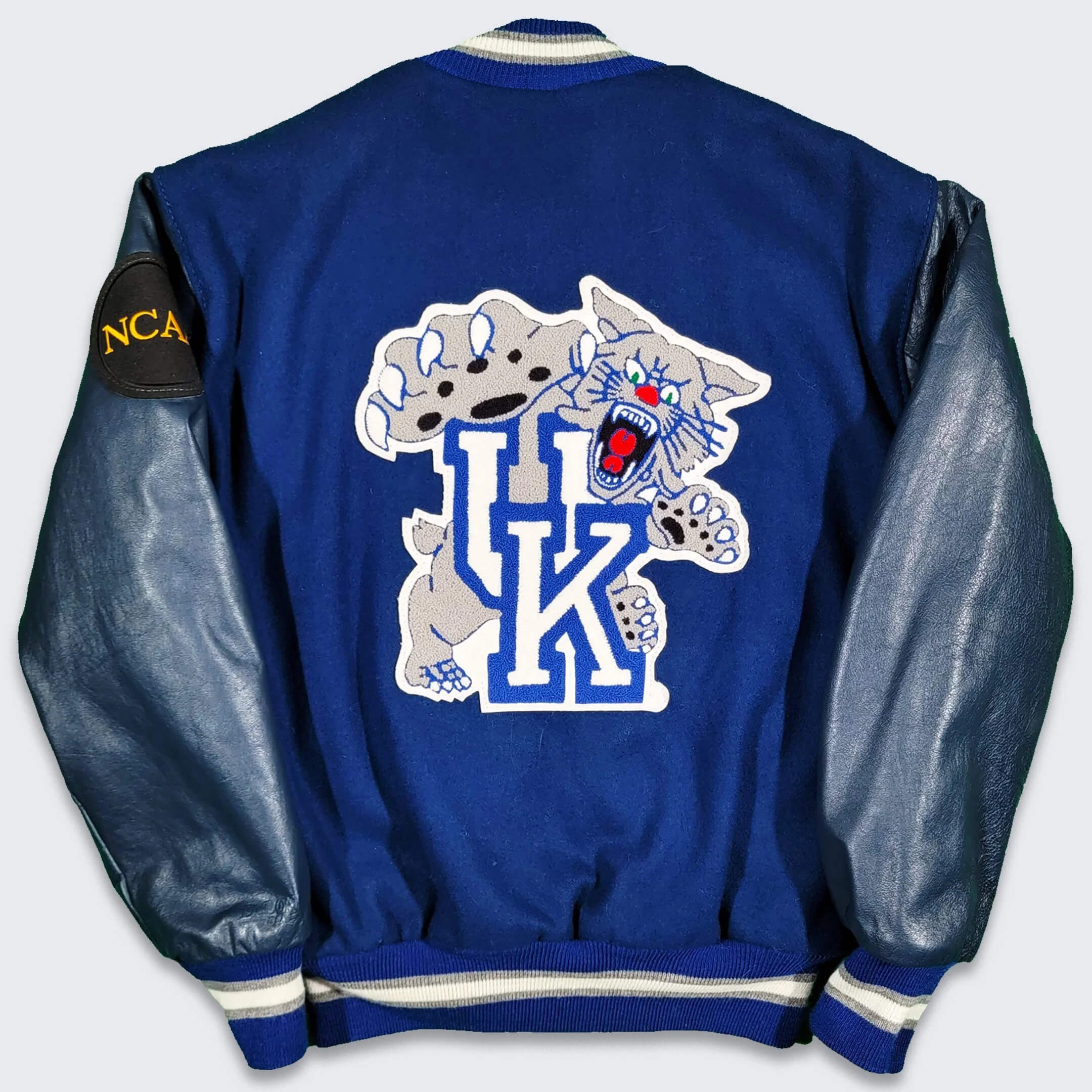 Kentucky Wildcats Vintage NCAA Varsity Jacket - Maker of Jacket