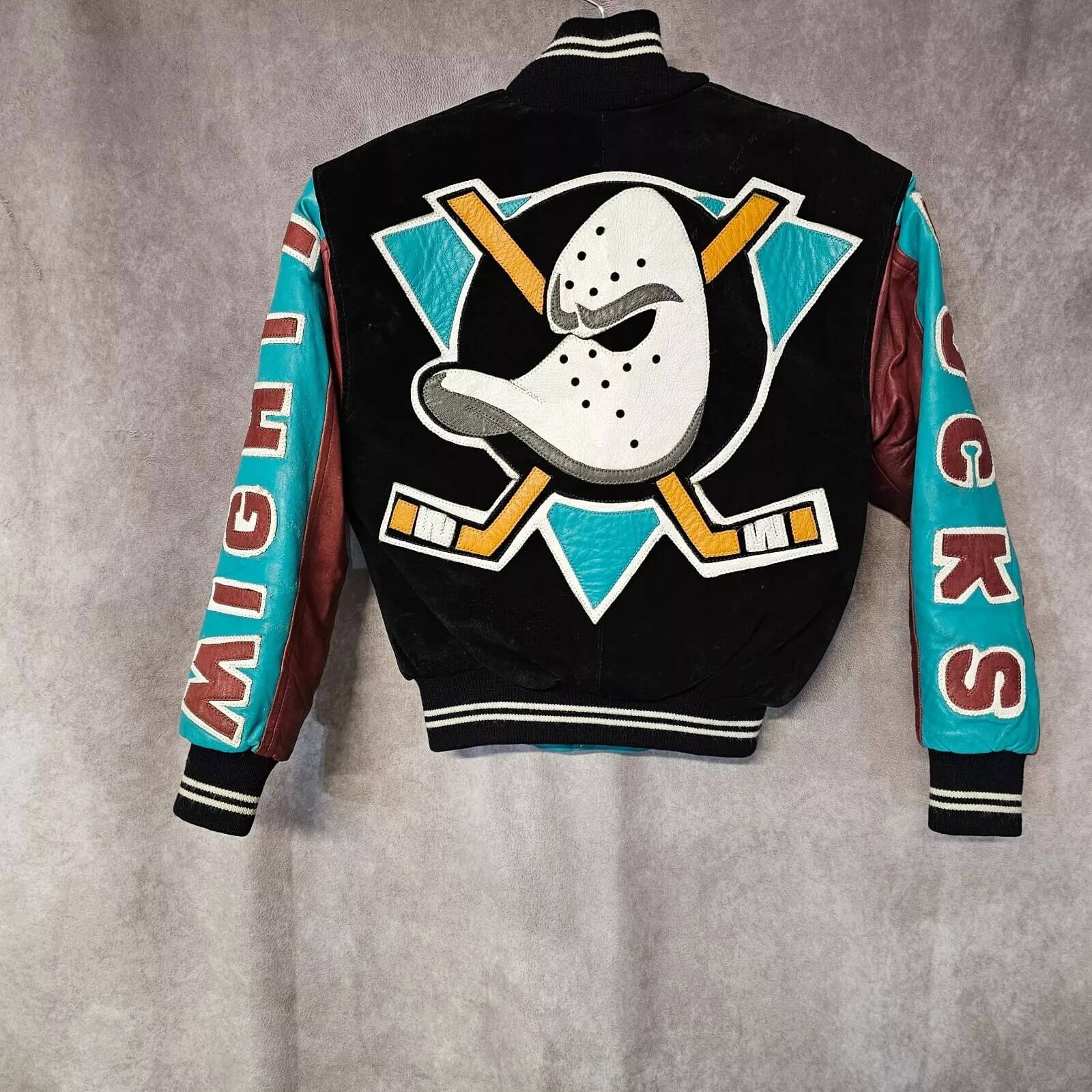 Vintage NHL Anaheim Mighty Ducks NHL Varsity Jacket - Maker of Jacket