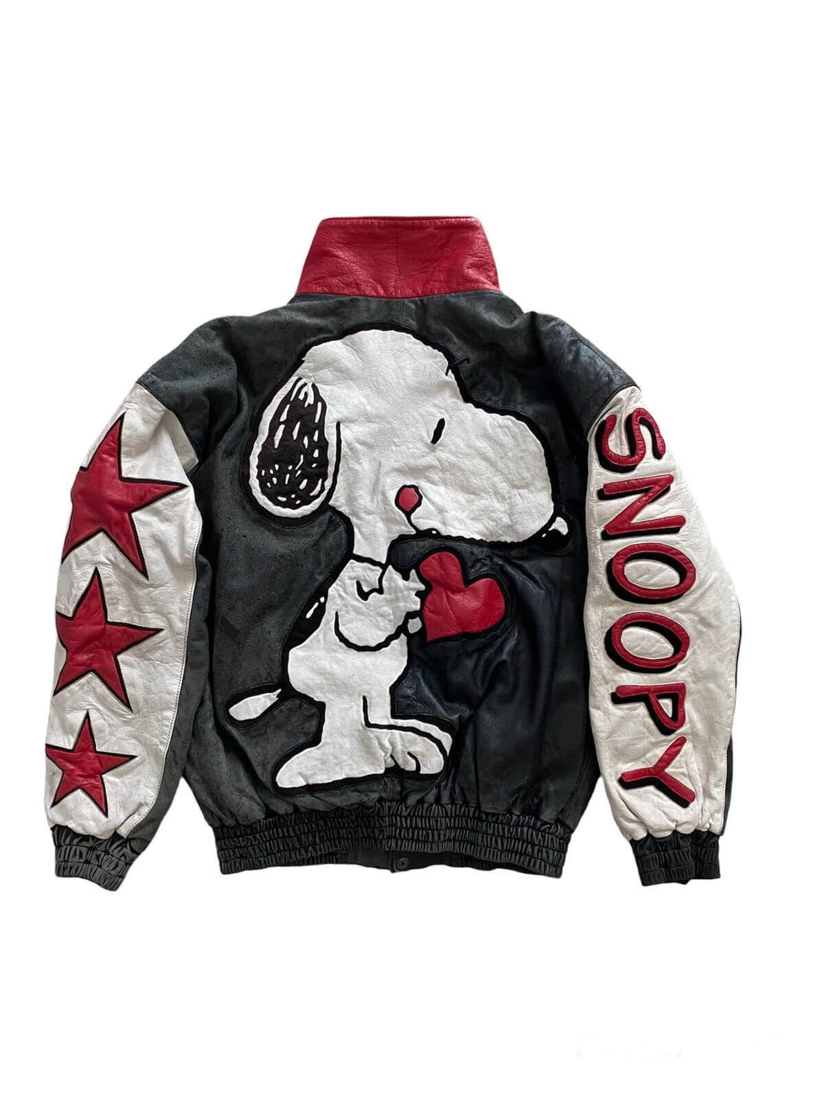 Snoopy Dogg Peanuts Leather Cartoon Jacket - Maker of Jacket