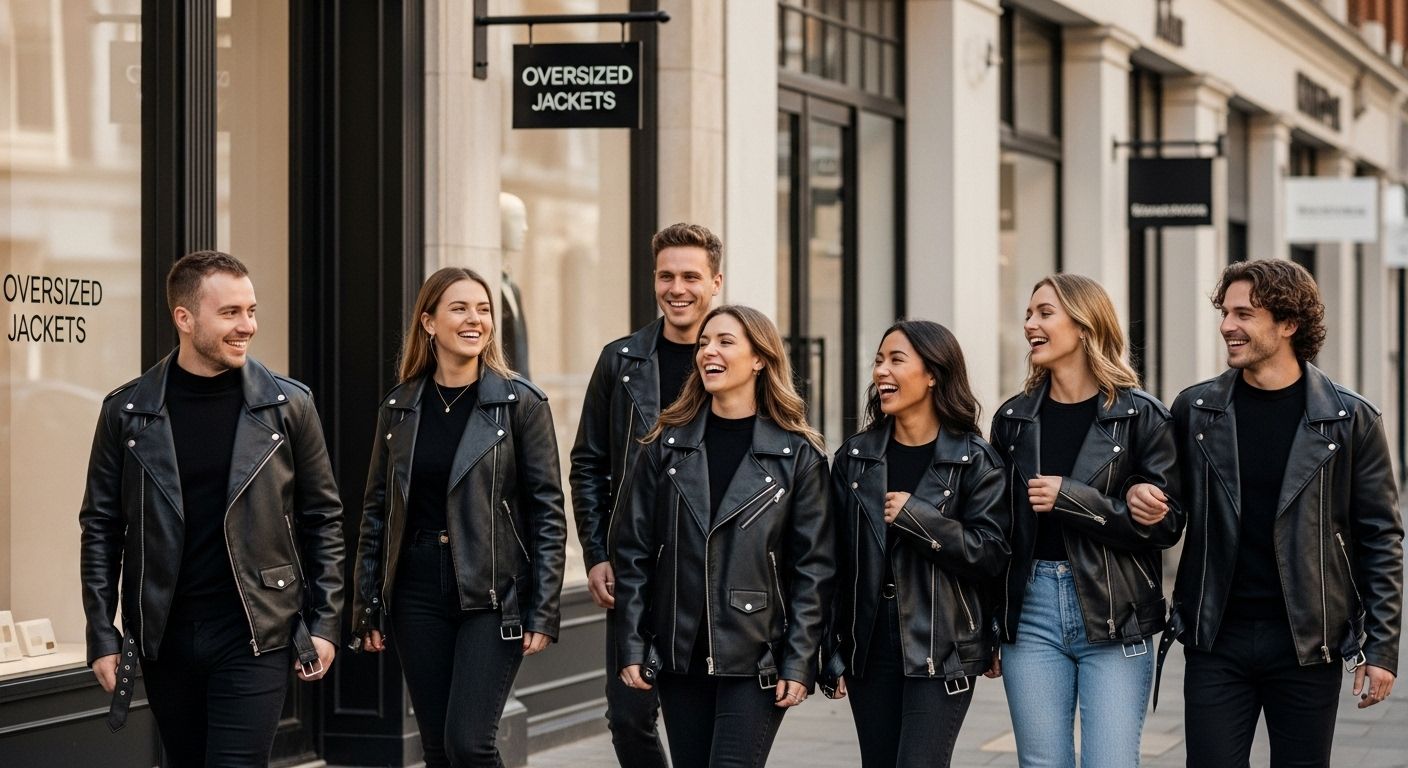 How to Style Oversized Jackets: Leather Looks for 2025 - Maker of Jacket