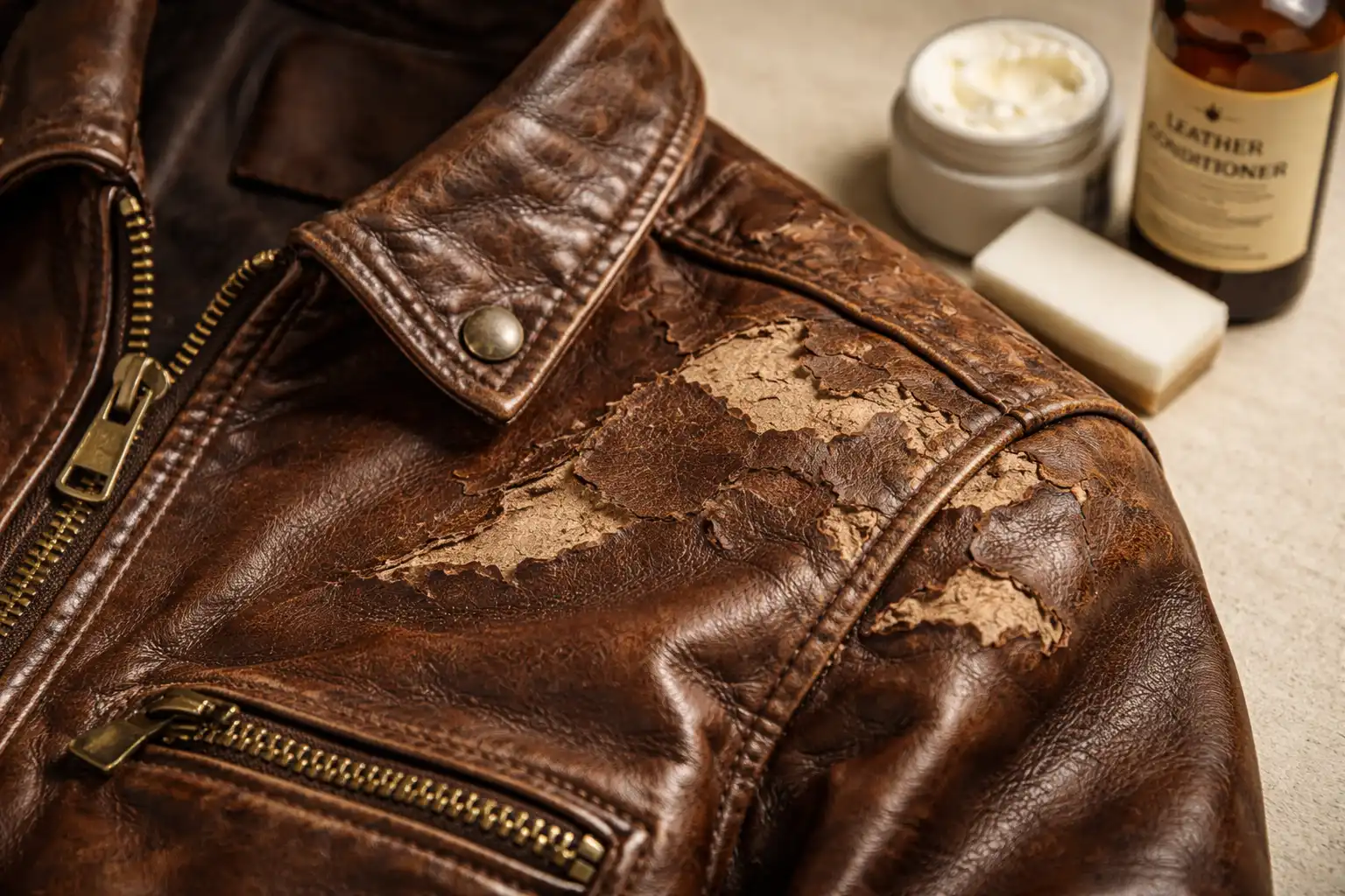 How to Fix a Leather Jacket Peeling | Repair & Care Guide